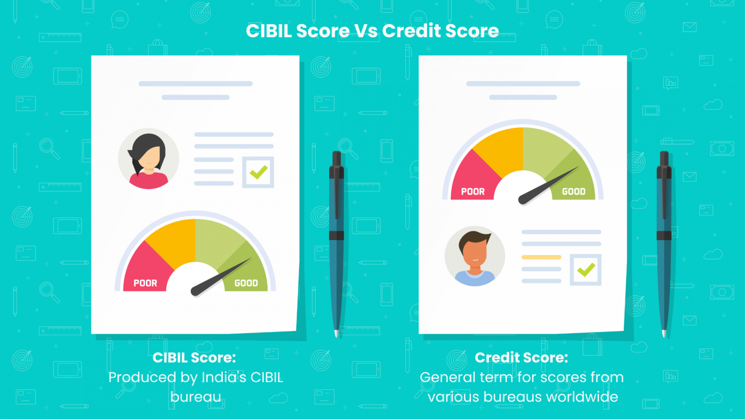 The Difference Between CIBIL Score and Credit Score - Credgenics Blog
