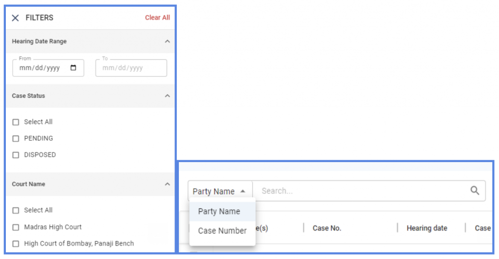 Case Finder: Simplifying Legal Case Management | Credgenics