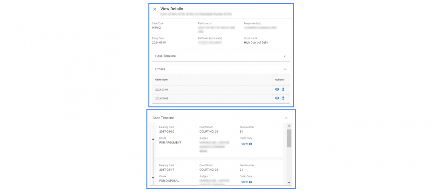 Case Finder: Simplifying Legal Case Management | Credgenics