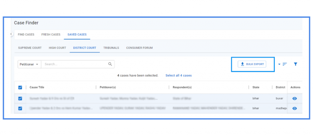 Case Finder: Simplifying Legal Case Management | Credgenics
